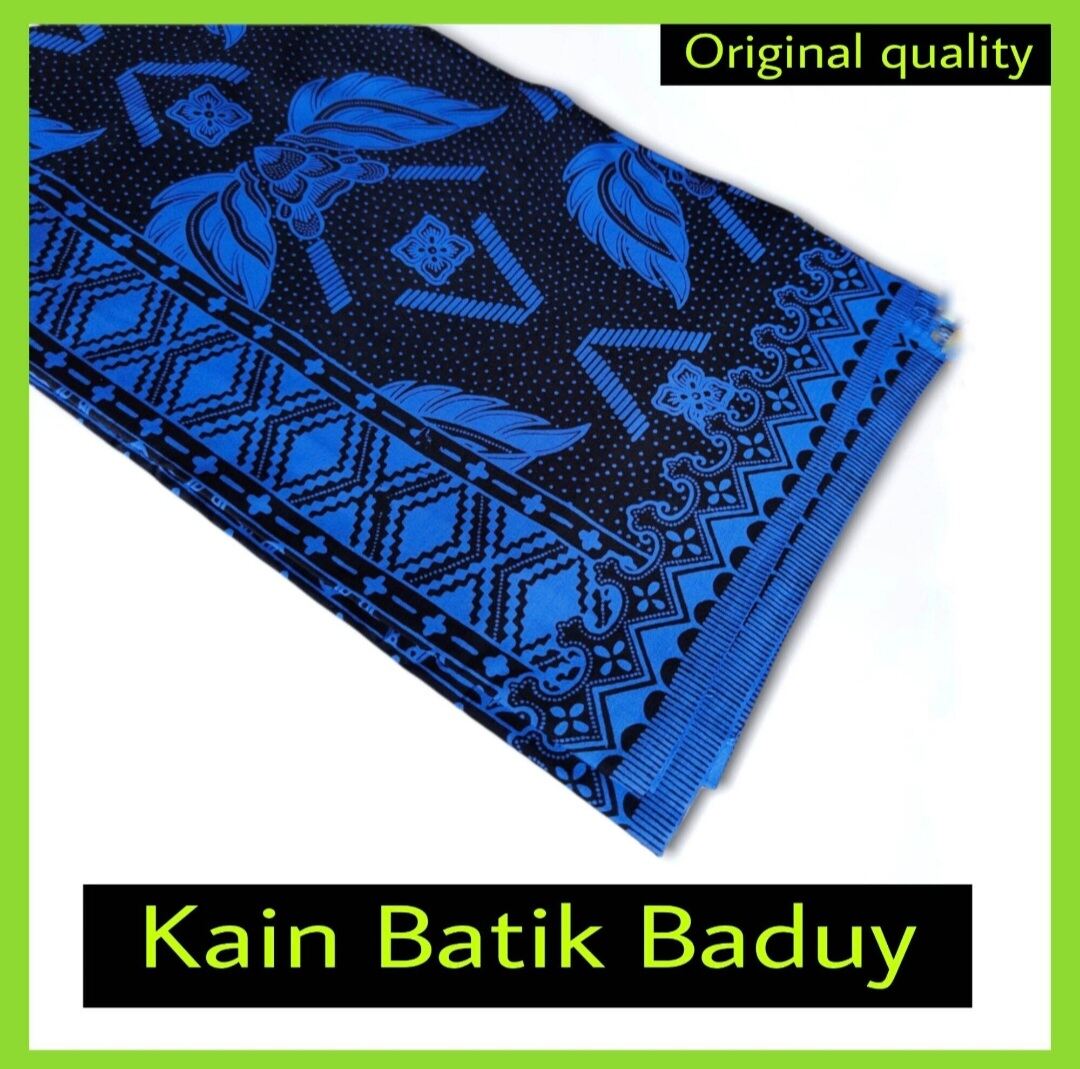 Kain Batik asli Baduy batik hitam biru | Lazada Indonesia