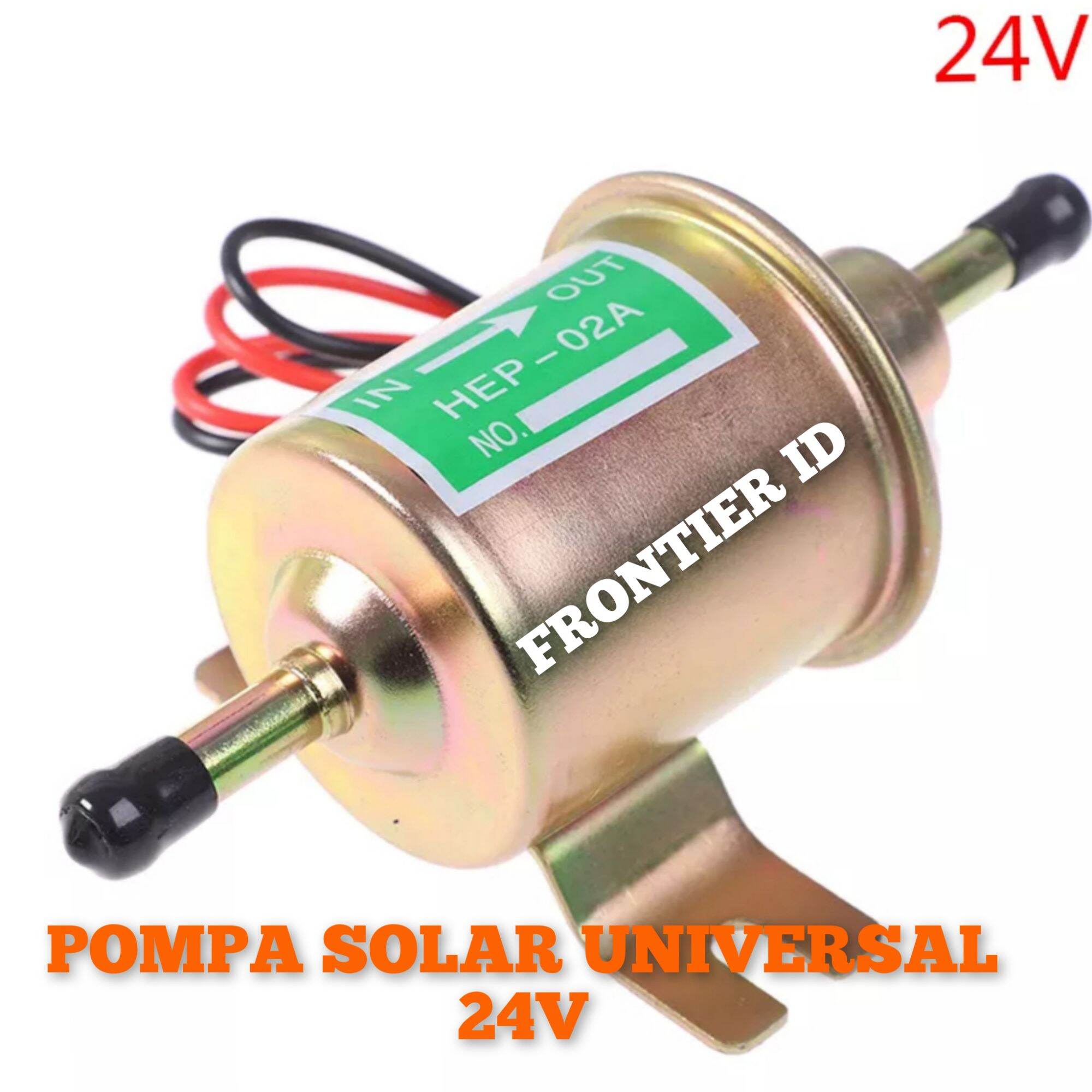 FUEL PUMP POMPA SOLAR UNIVERSAL 24V MOBIL ALAT BERAT KAPAL DLL | Lazada ...