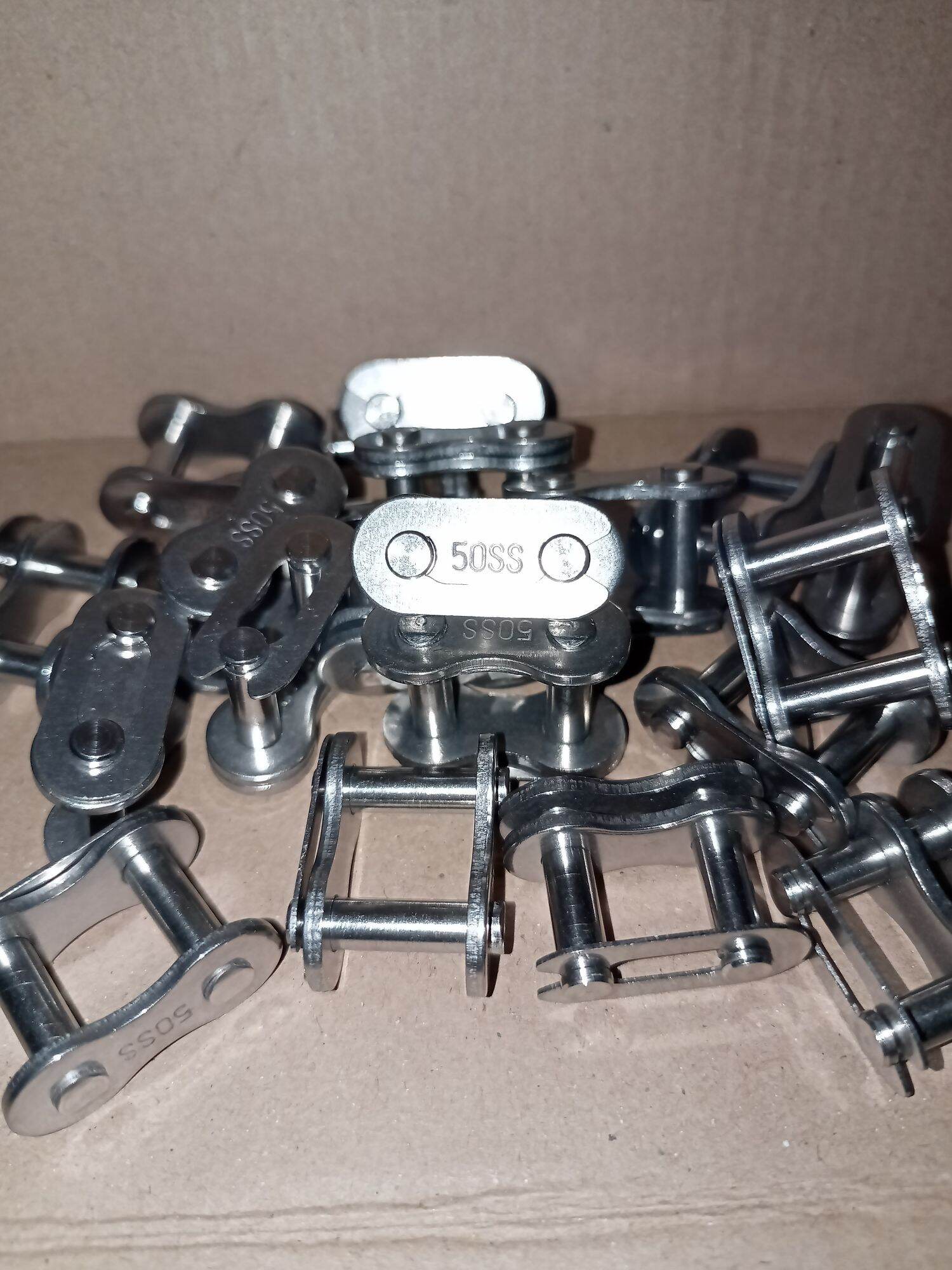 sambungan rantai stainless 50 -1 Cl 50-1 connecting link ss 50-1 msk ...