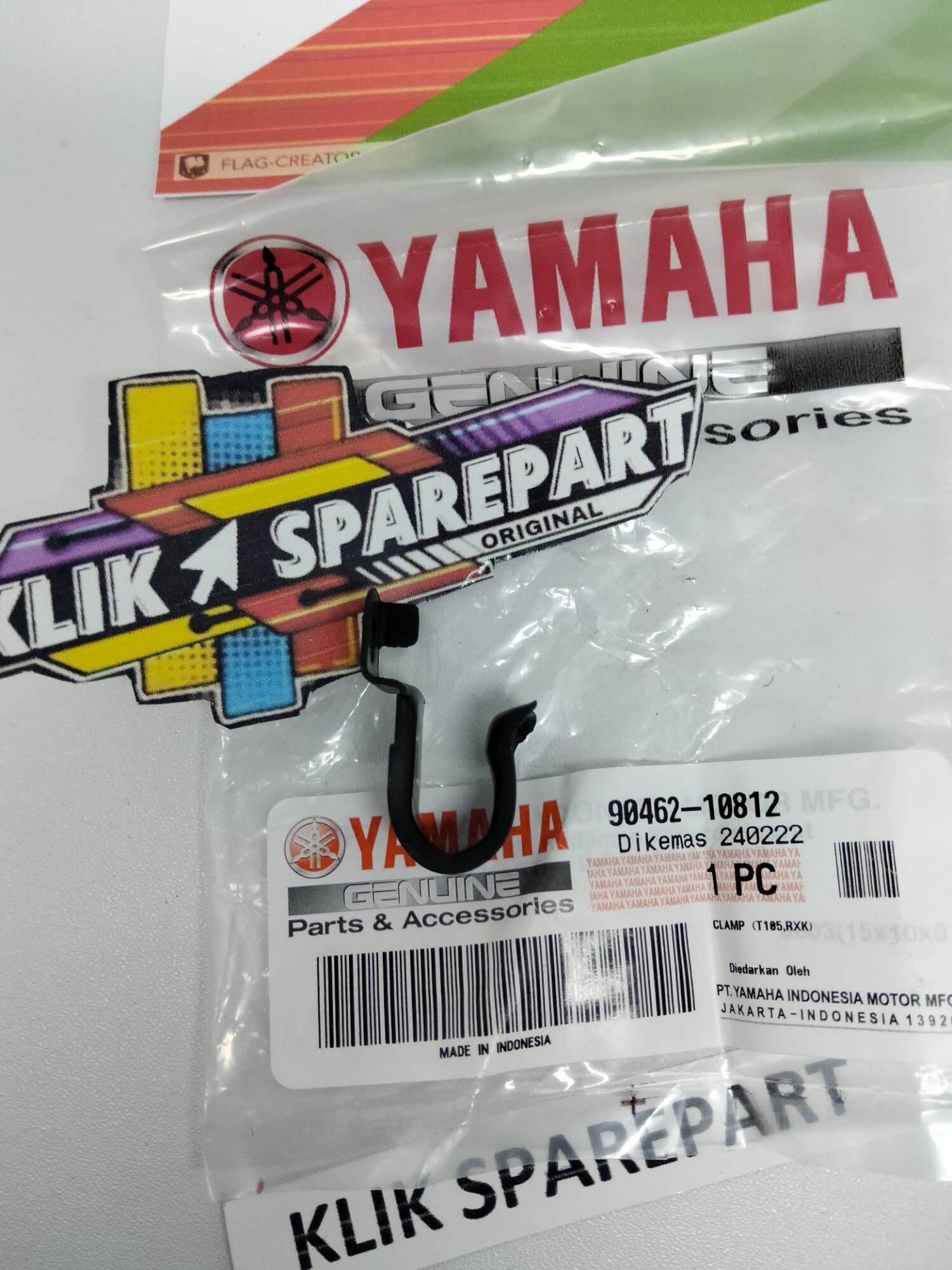 Braket Klem Selang Oli Samping Yamaha RX King 90462-10812 | Lazada ...