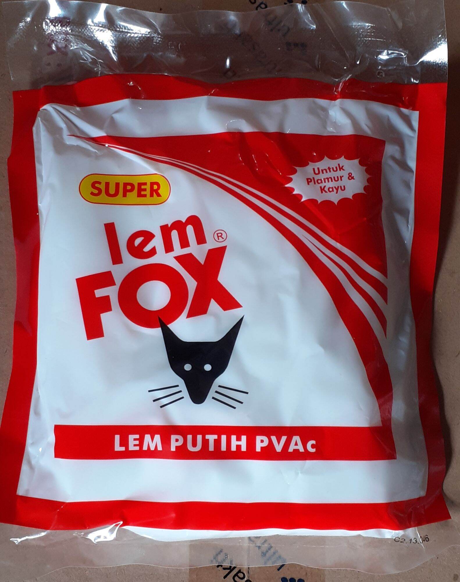 lem putih super lem fox 350g | Lazada Indonesia