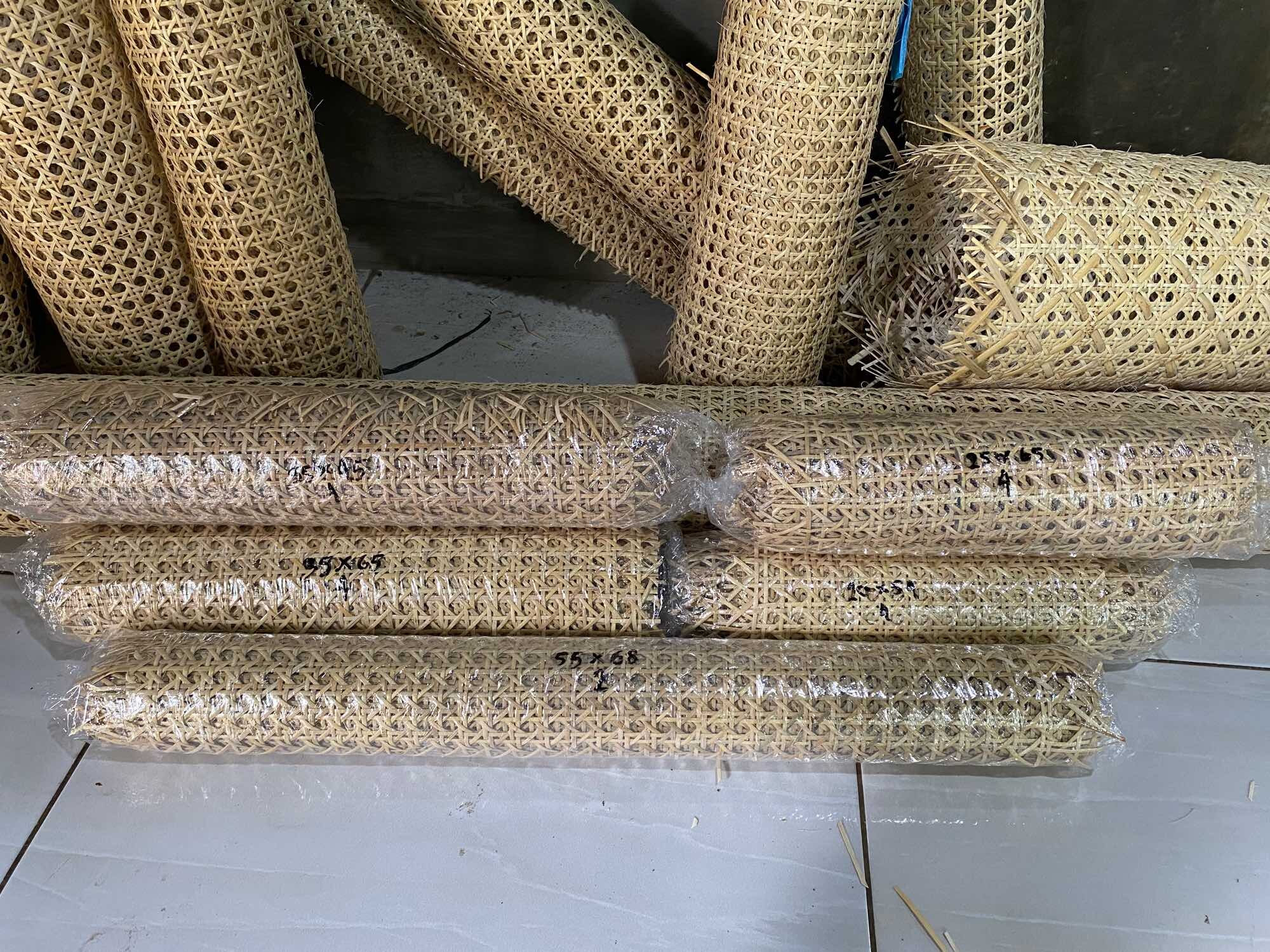Lembaran Anyaman Rotan 40x40 Motif Bulat | Lazada Indonesia