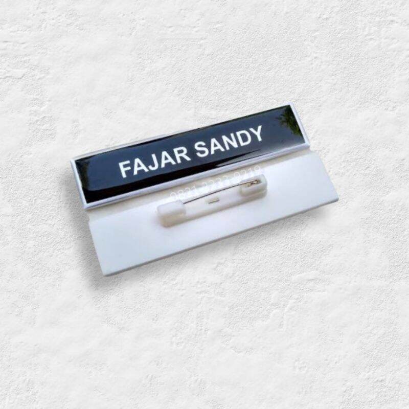 NAME TAG - PAPAN NAMA - NAME TAG SEKOLAH - NAME TAG DINAS | Lazada ...