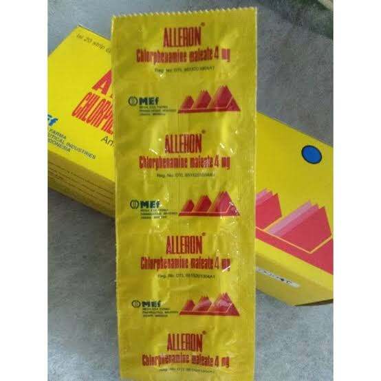Alleron strip obat gatal | Lazada Indonesia