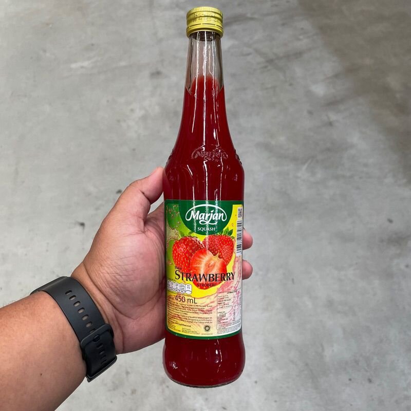 Marjan Squash Strawberry 450ml | Lazada Indonesia