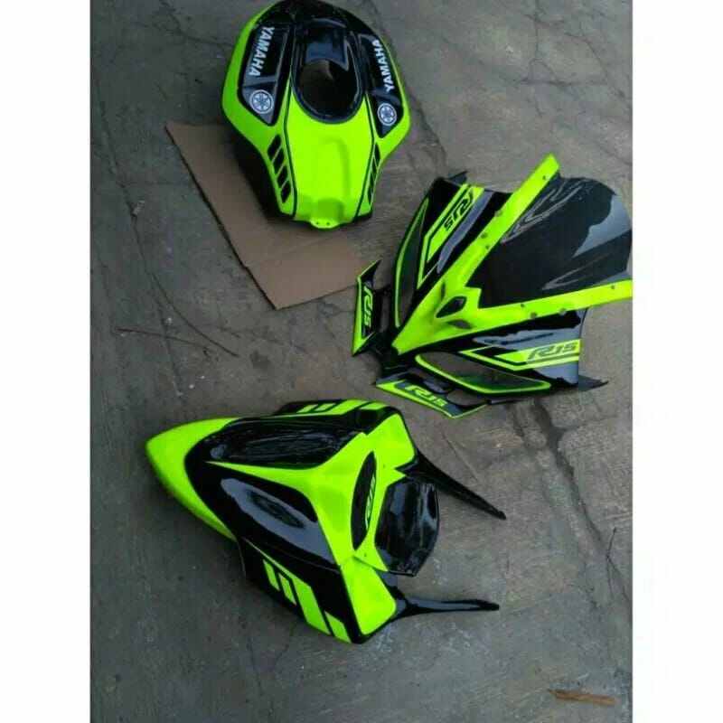 Paket Headlamp model R6+tangki R1+body belakang model ducati pnp R15 ...