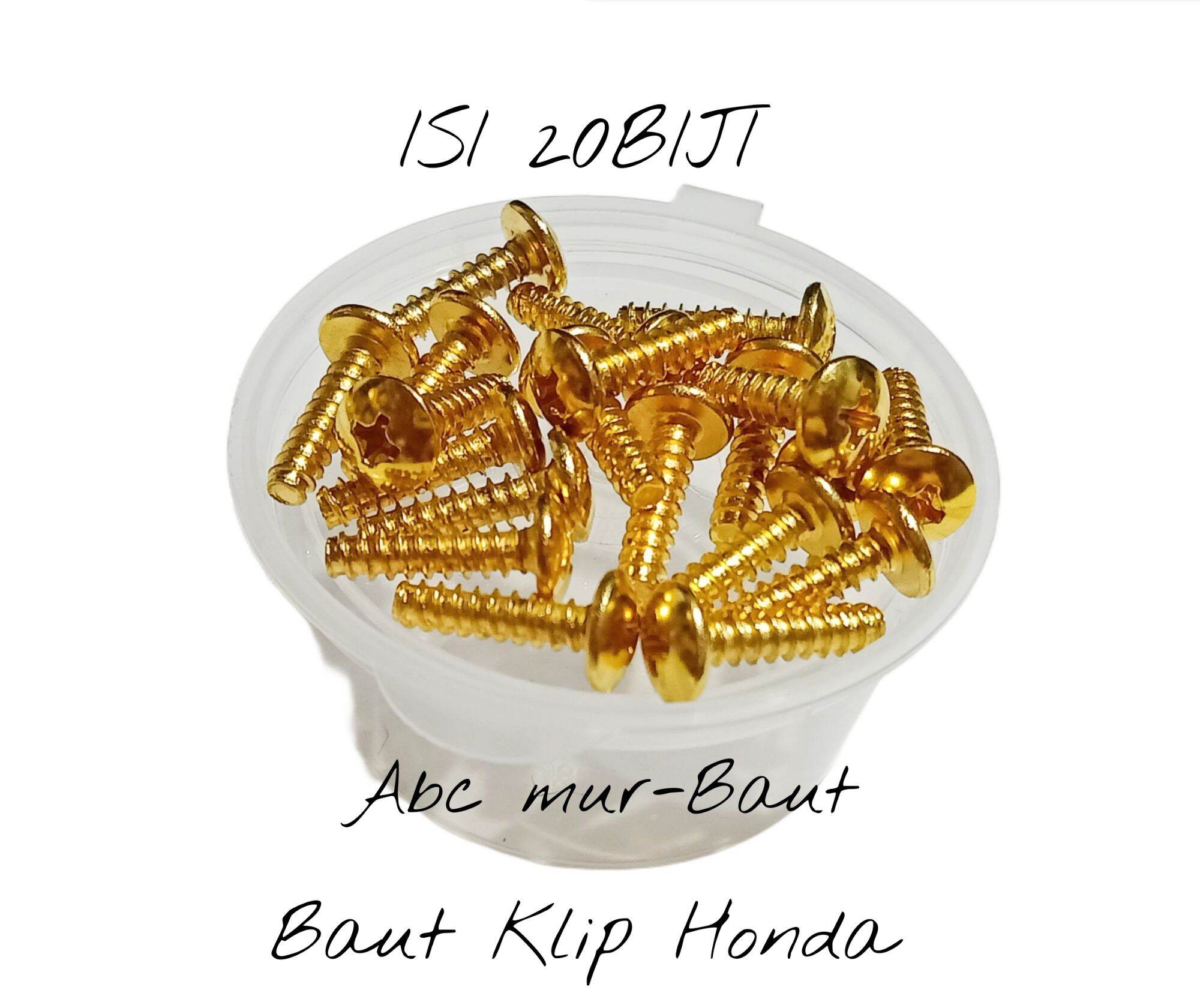 ISI 20PCS BAUT KLIP HONDA / BAUT BODY HONDA / BAUT BODI HONDA | Lazada Indonesia