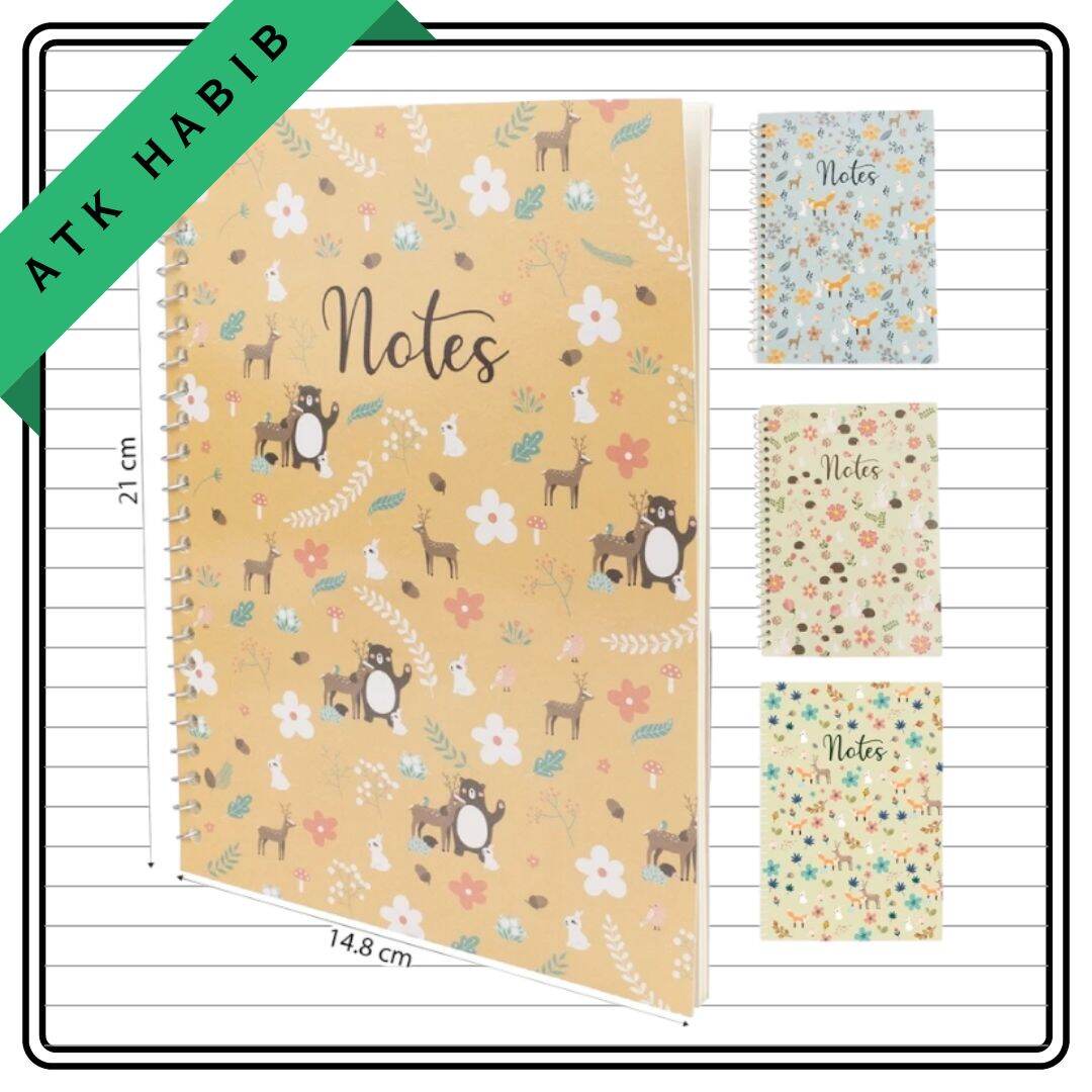 Ruled Notebook Estetik Diary Agenda Buku Catatan Bergaris Joyko NB-689 ...