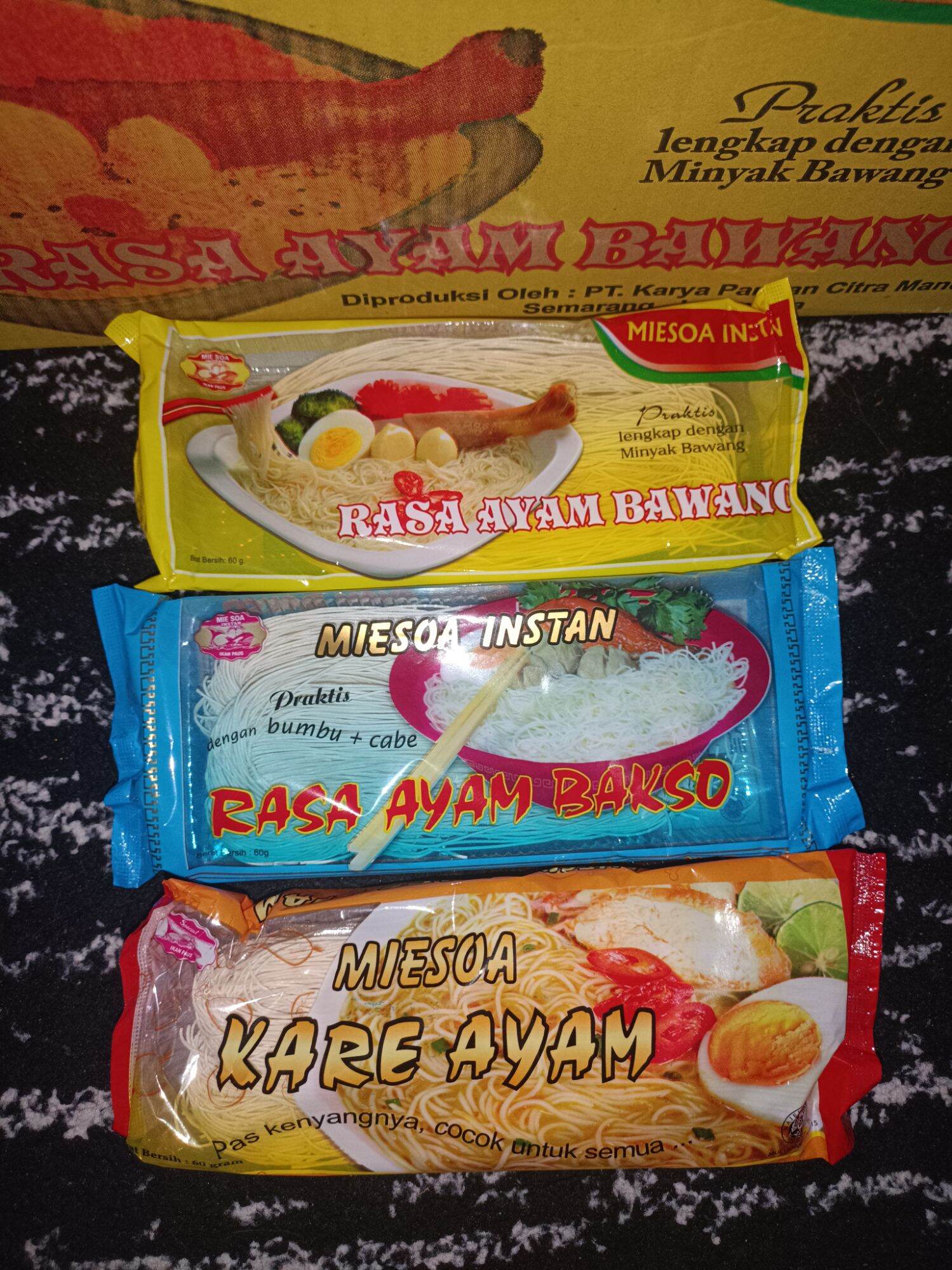 Miesoa Instant/Miesua/Misua Tersedia 3 Rasa | Lazada Indonesia