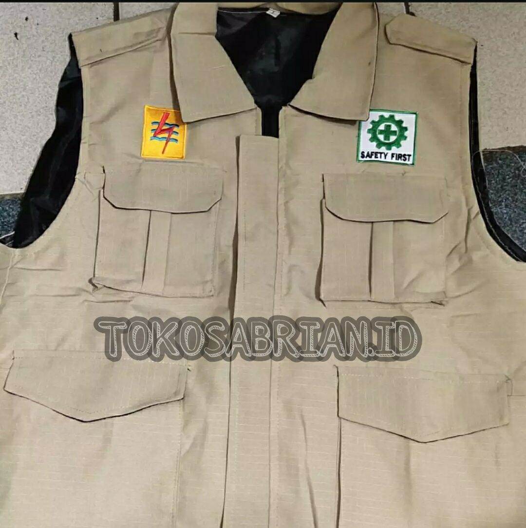 Rompi PLN Krem Logo Safety | Lazada Indonesia