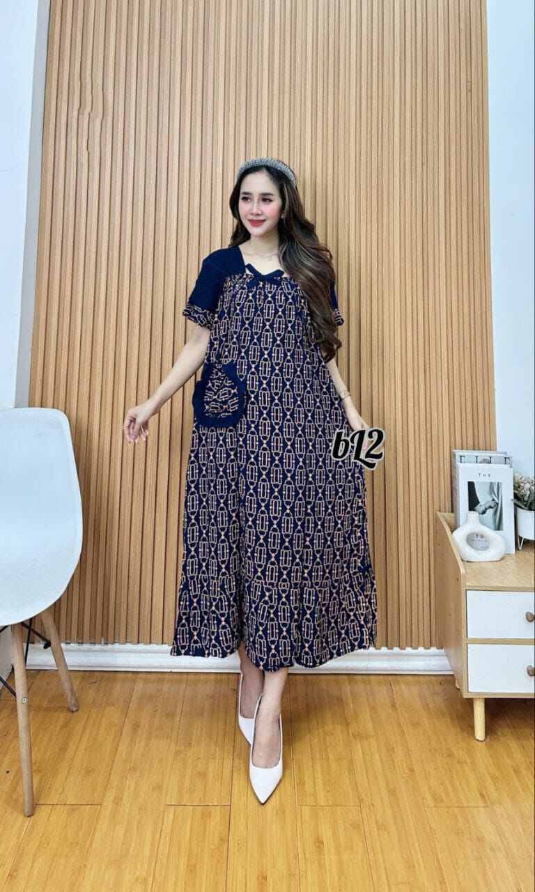 Daster Fuji jumbo viral di tiktok - Dress fuji terbaru 2024 motif ...