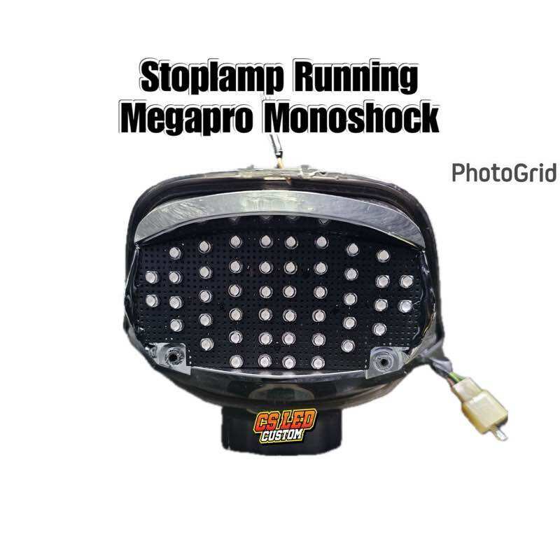 Stoplamp Running Megapro Monoshock / MP Mono 11 mode wajib DC | Lazada ...