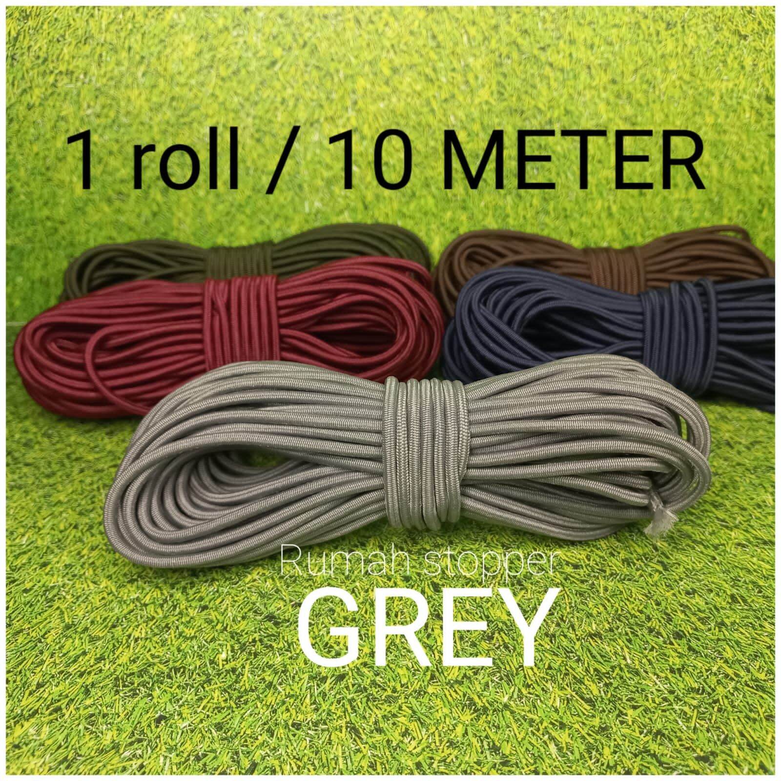 Tali Elastis Bulat / Tali String / Tali paracord / tali tenda / tali ...