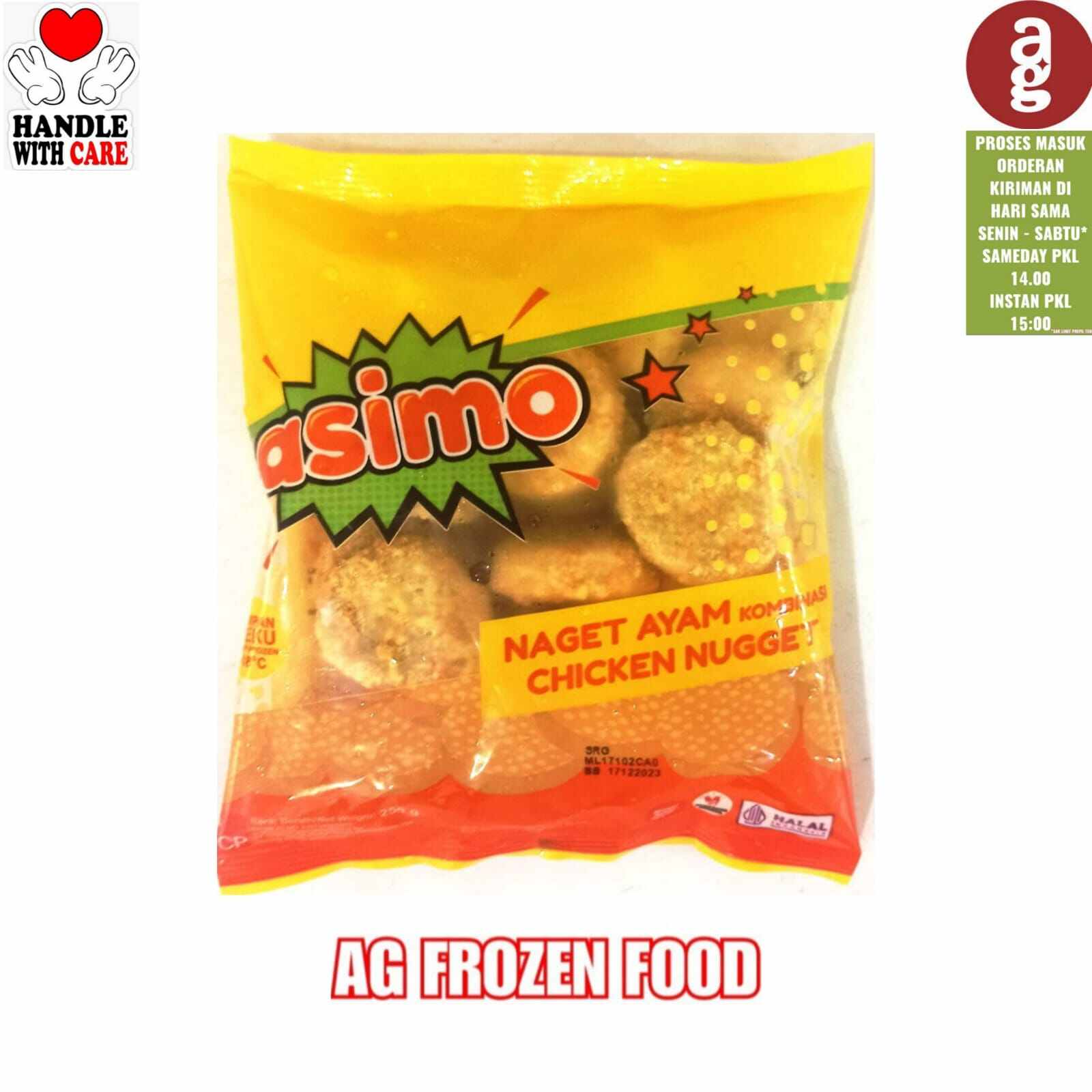 Asimo Nugget 250Gram | Lazada Indonesia