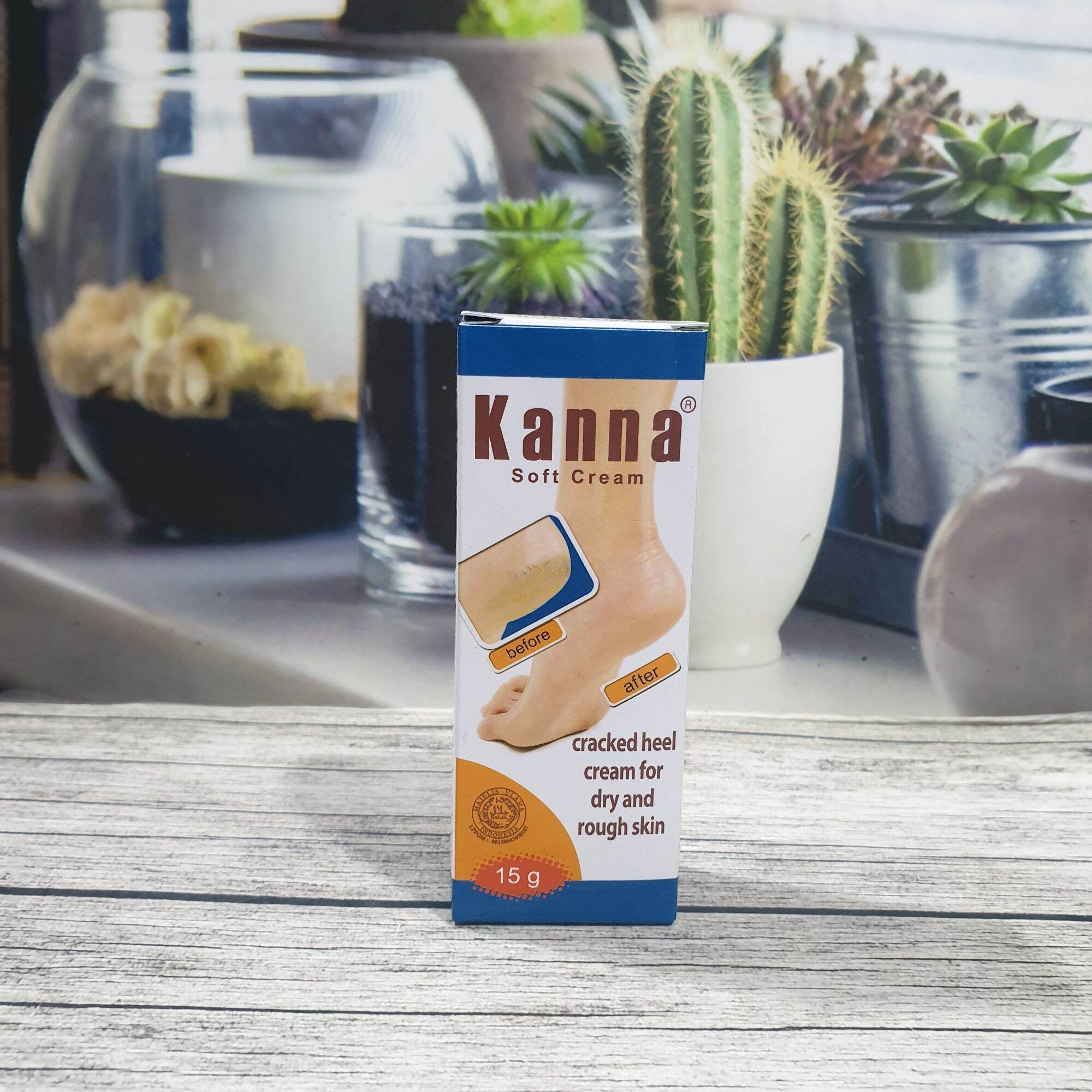 Kanna Soft Cream 15gr/30gr - Untuk Kulit Kering, Kasar, dan Pecah ...