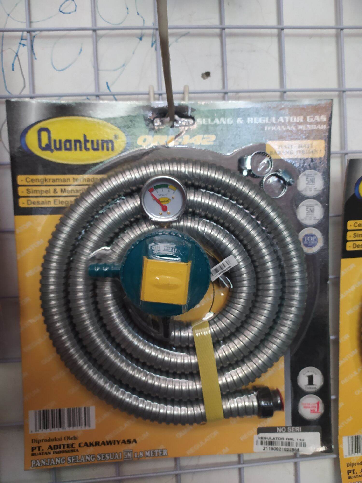 Selang dan regulator gas Quantum QRL-142 | Lazada Indonesia