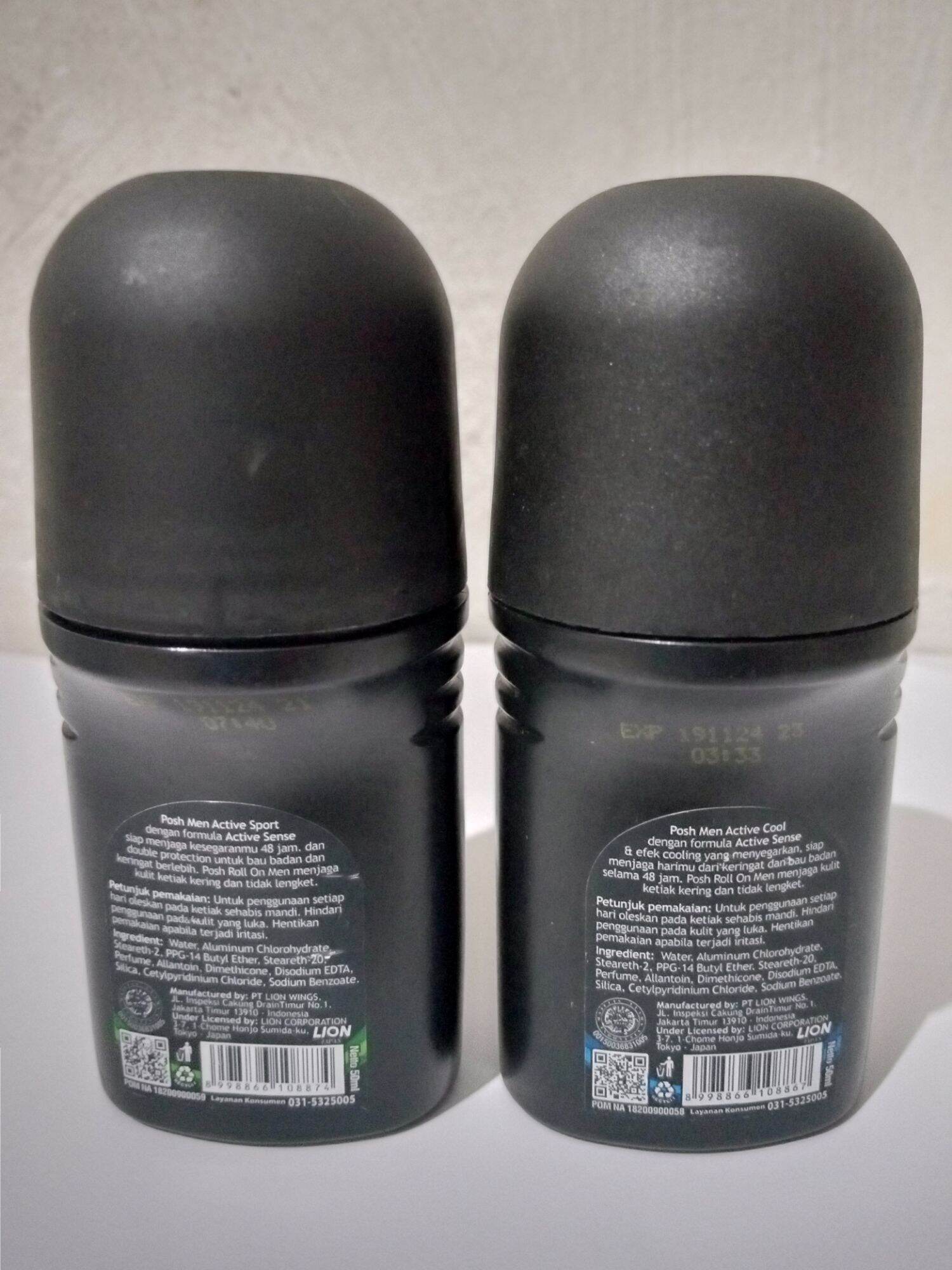 Deodoran Posh Men Roll On 50ml | Lazada Indonesia