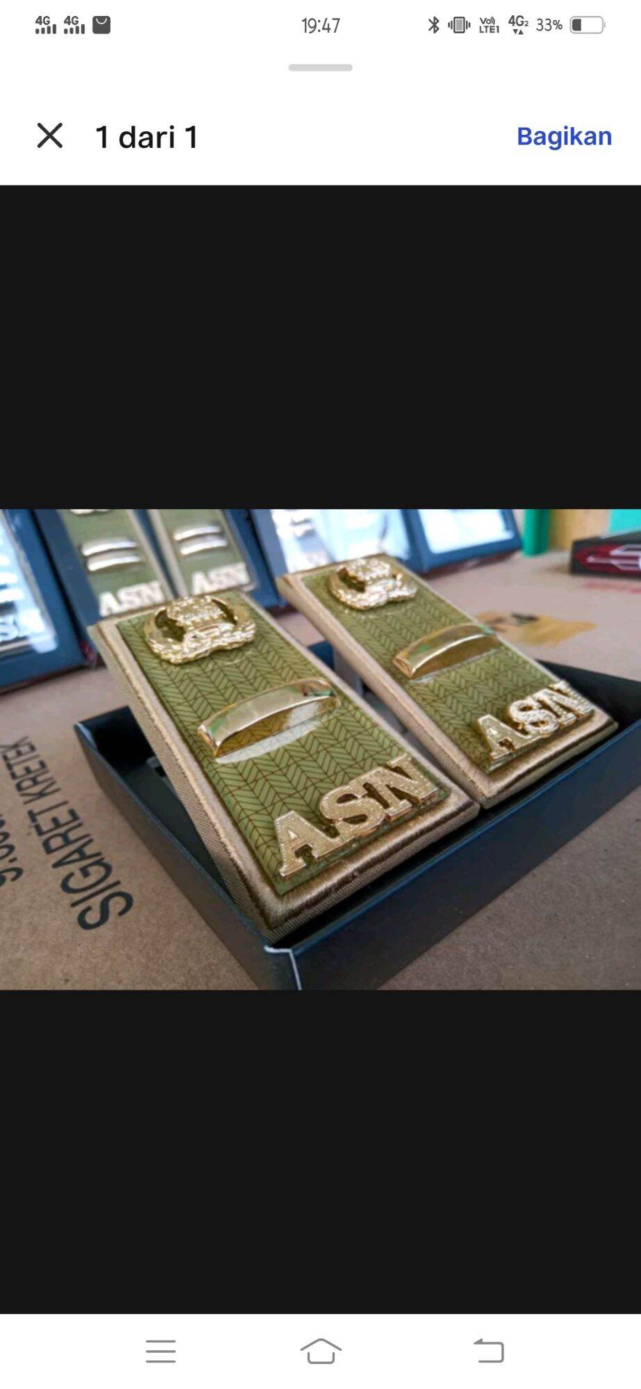 pangkat PNS ASN korpri 3 a | Lazada Indonesia