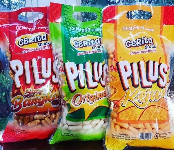 Pilus Ikan Gurih original Cerita ukuran 250 gr / Cemilan Pilus ...