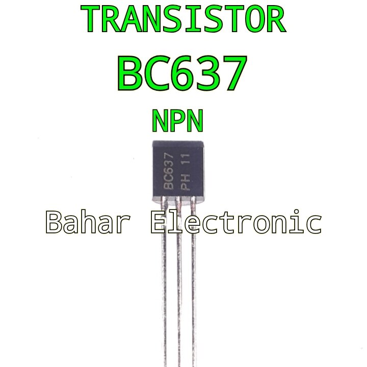 Transistor C637 BC637 Original Philips | Lazada Indonesia