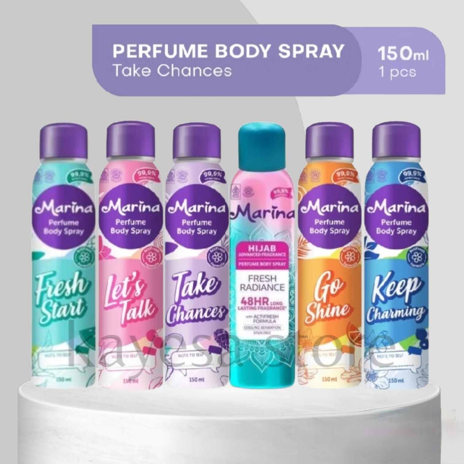 Marina Parfum Body Spray 150ml | Lazada Indonesia