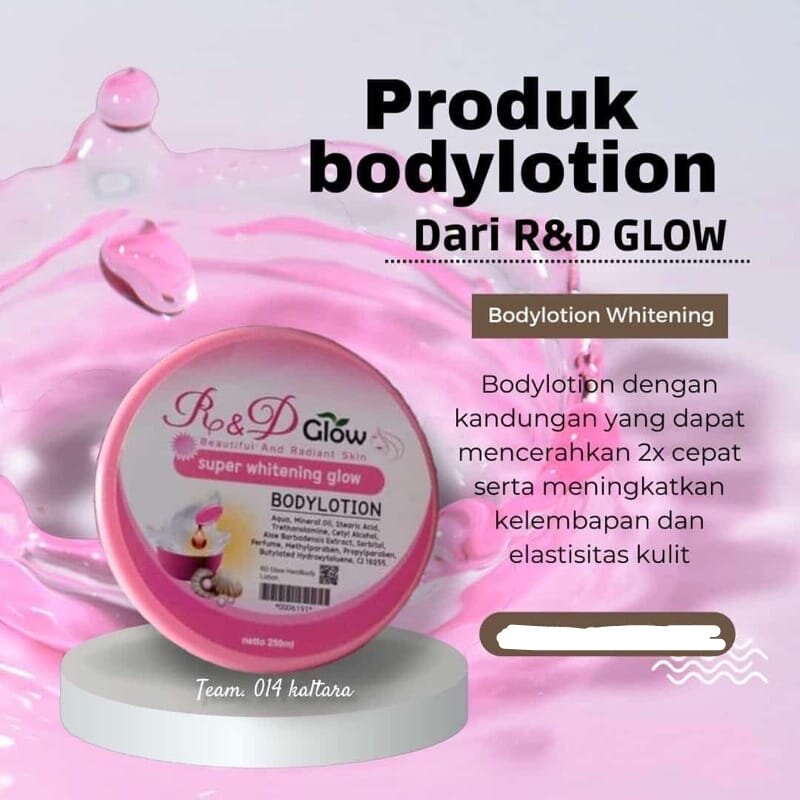 Body Lotion/ Handbody R&D Glow Brightening | Lazada Indonesia