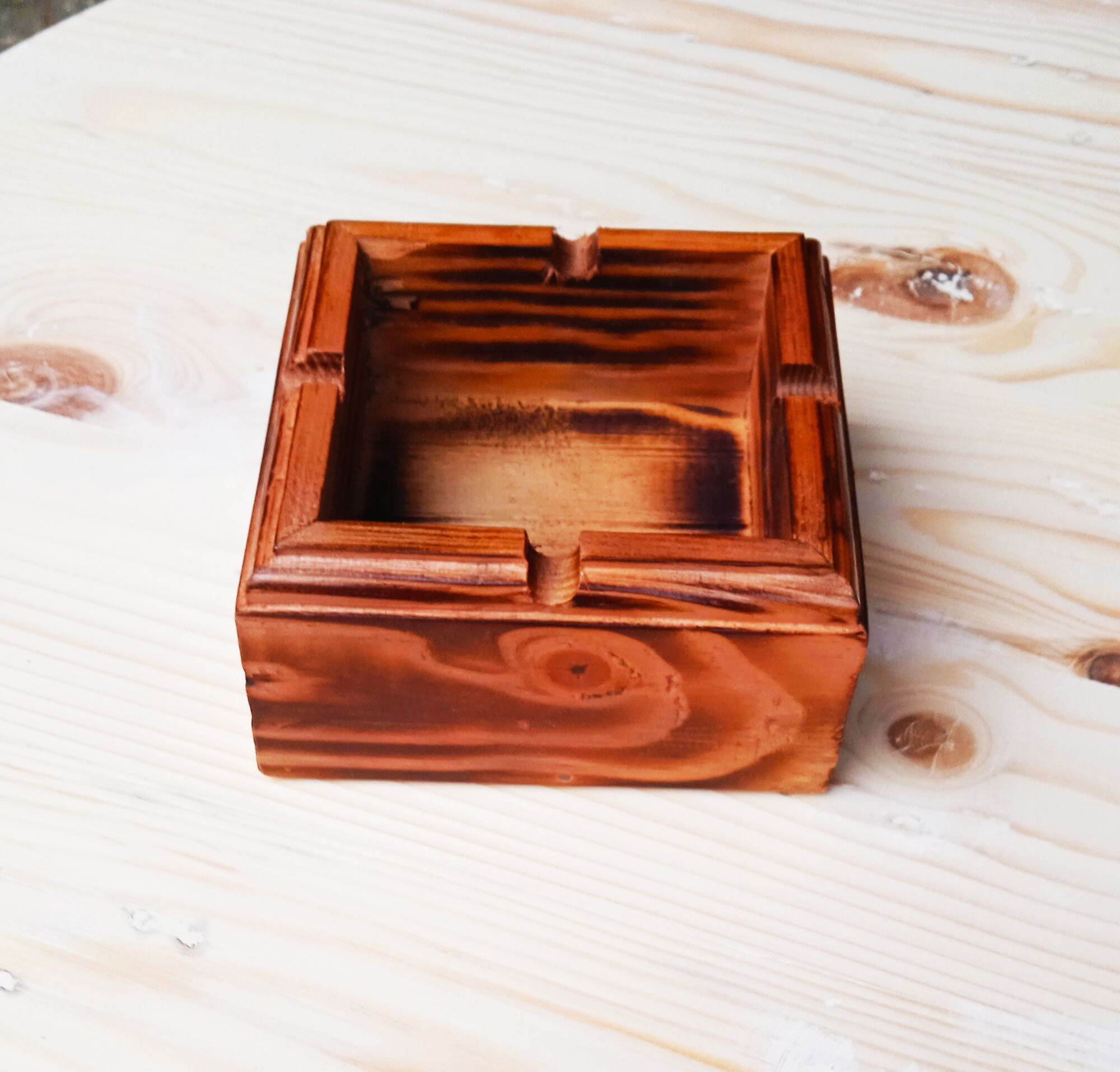 Asbak rokok unik Asbak kayu jati belanda | Lazada Indonesia