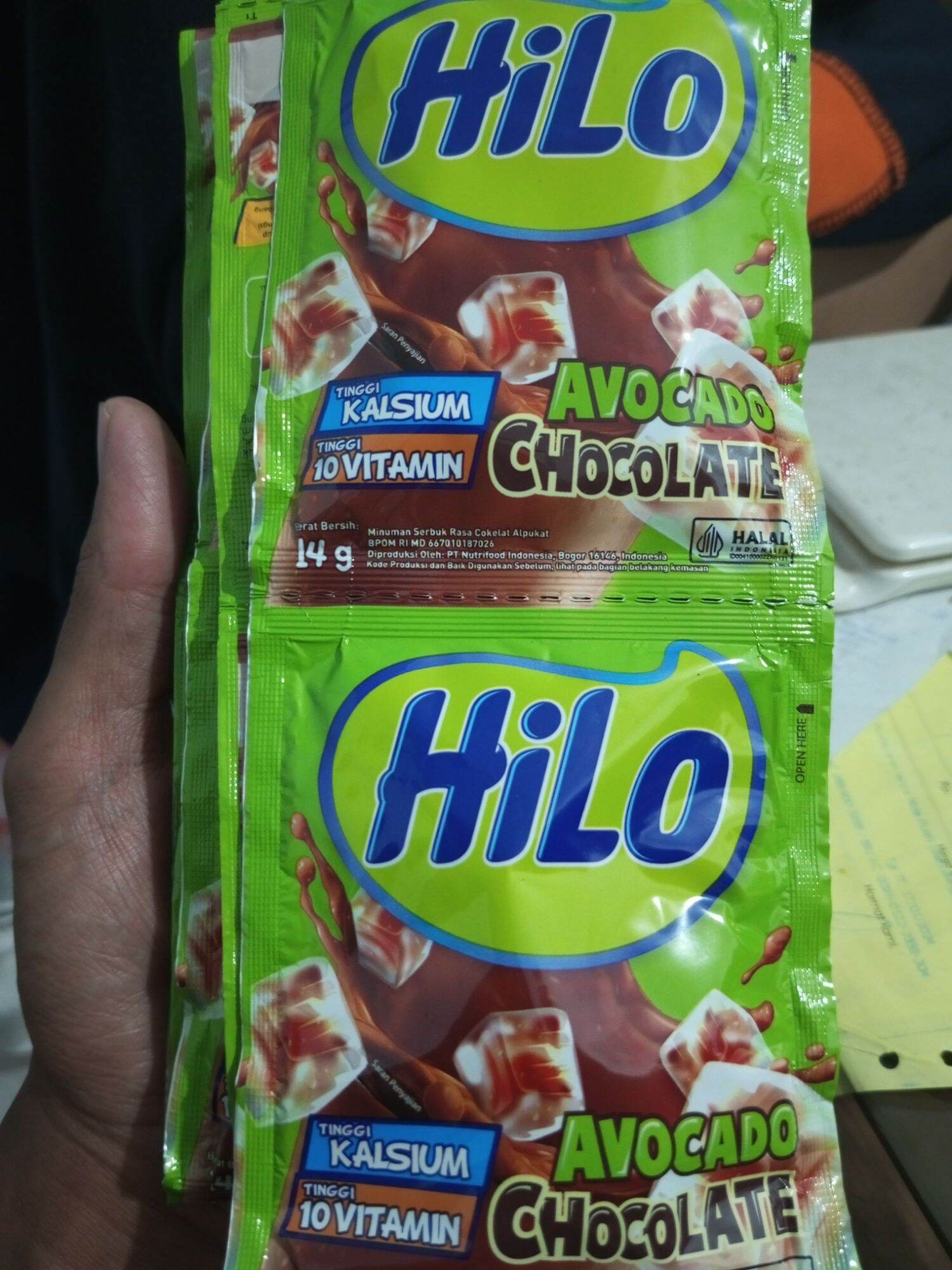 Hilo Avocado Chocolate Rentengan Isi 10 Sachet | Lazada Indonesia