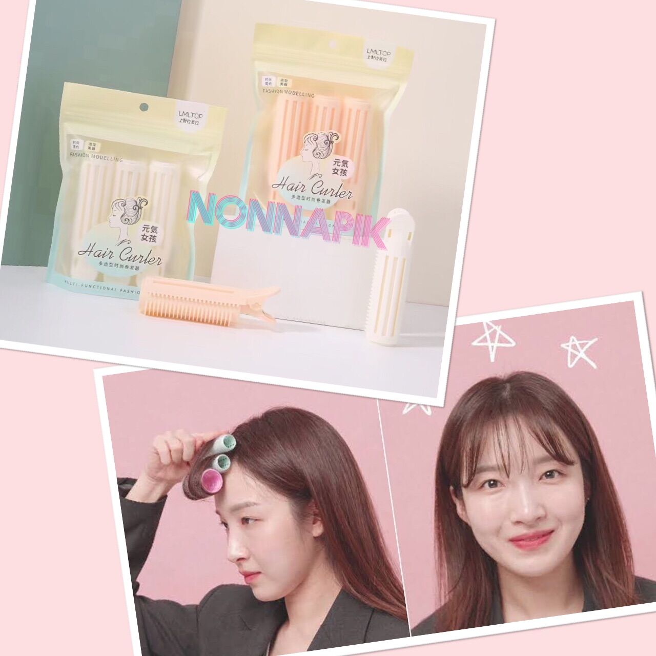 Roll poni/ rambut untuk rambut tipis | Lazada Indonesia