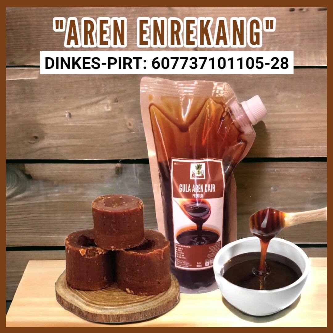 Gula aren cair premium original 1000 ml kemasan ekonomis | Lazada Indonesia