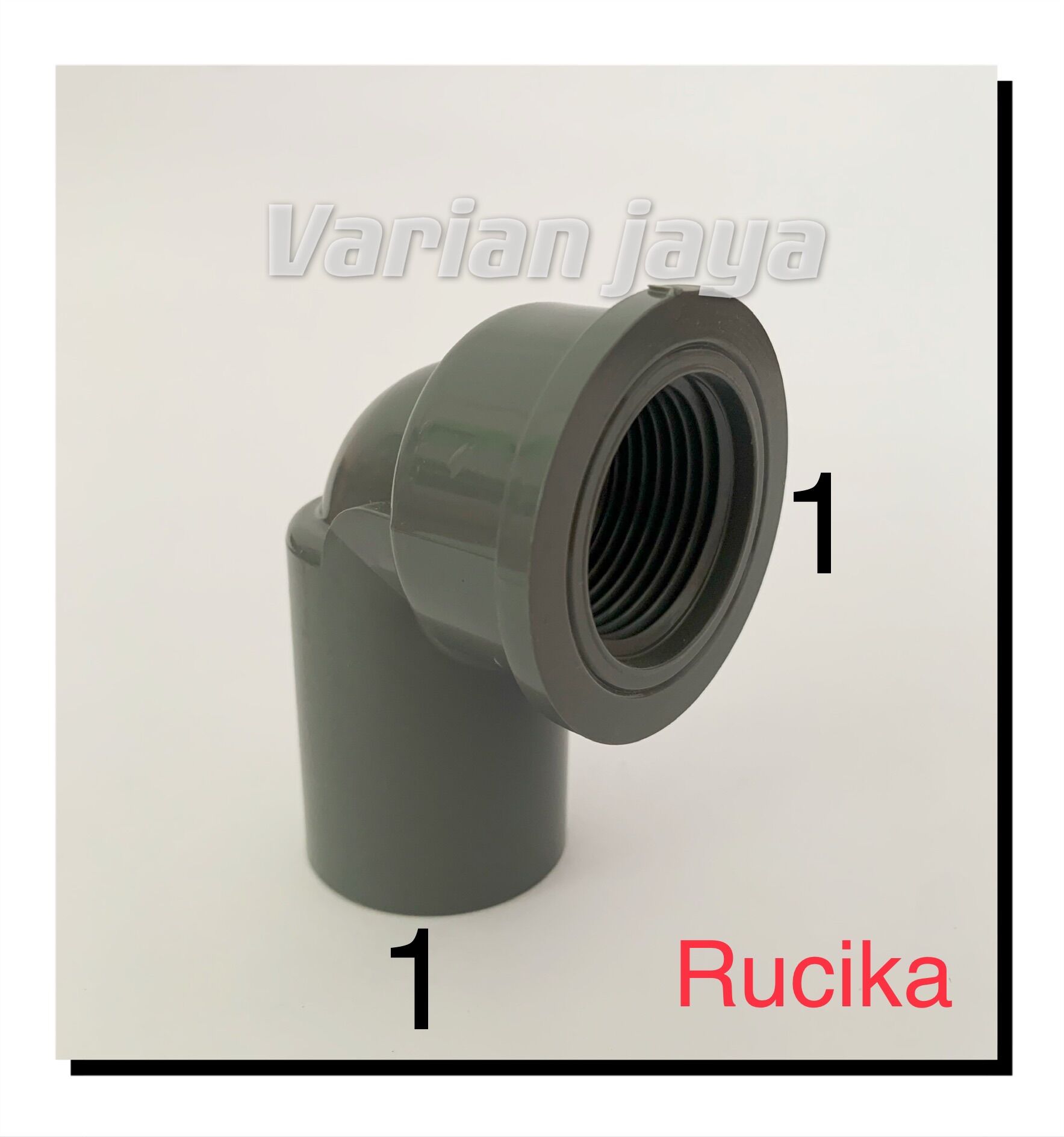 Knie Drat 1 inch Faucet Elbow keni Sambungan L Drat Knee 1 inci ...