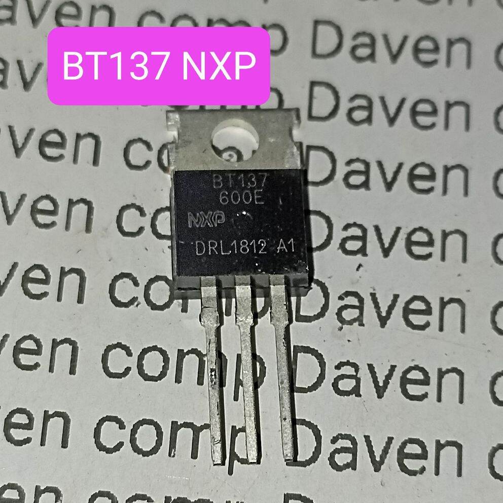 TRANSISTOR BT137 TR BT 137 MOSFET BT137 600E | Lazada Indonesia
