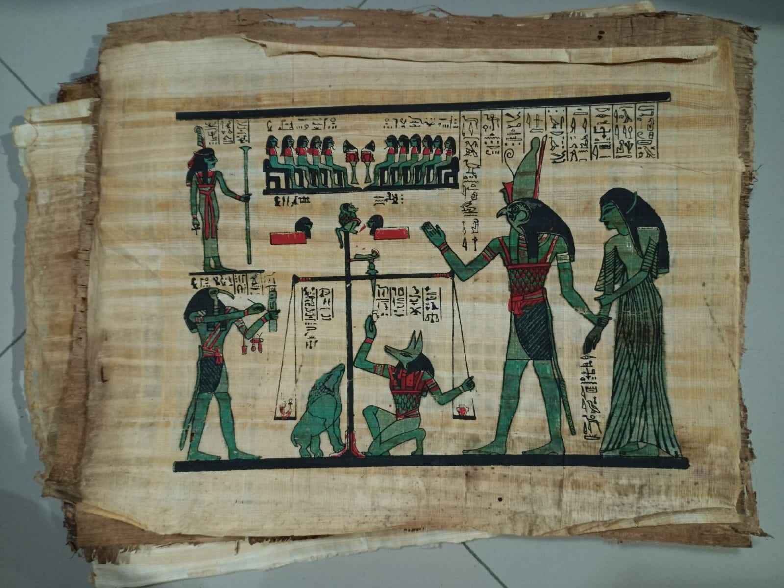 Lukisan daun papyrus | Lazada Indonesia