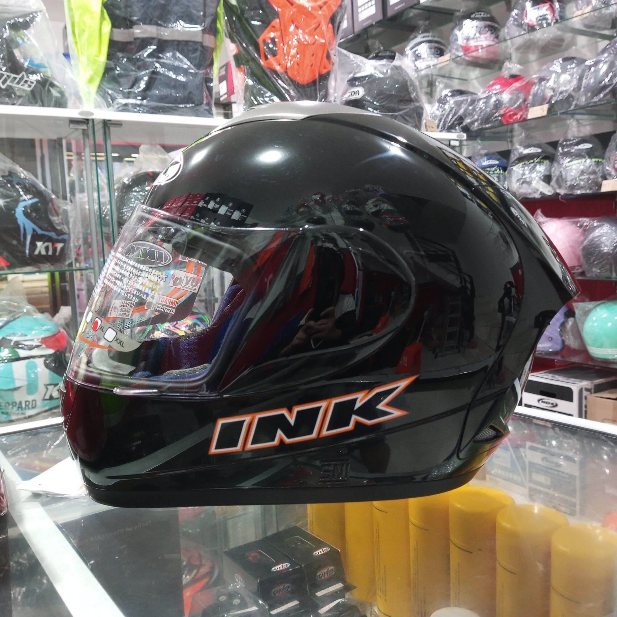 Helm INK CL Max Solid Black Original | Lazada Indonesia