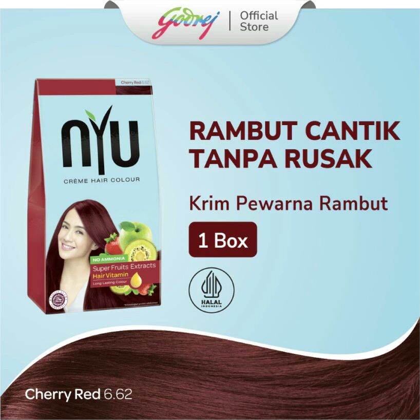 Nyu Creme Hair Color 30ml Pewarna Rambut Cat Rambut | Lazada Indonesia