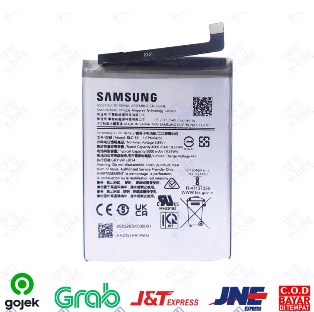 BATERAI BATTERY ORIGINAL 100 SAMSUNG SLC-50 SAMSUNG A03 CORE ORIGINAL ...