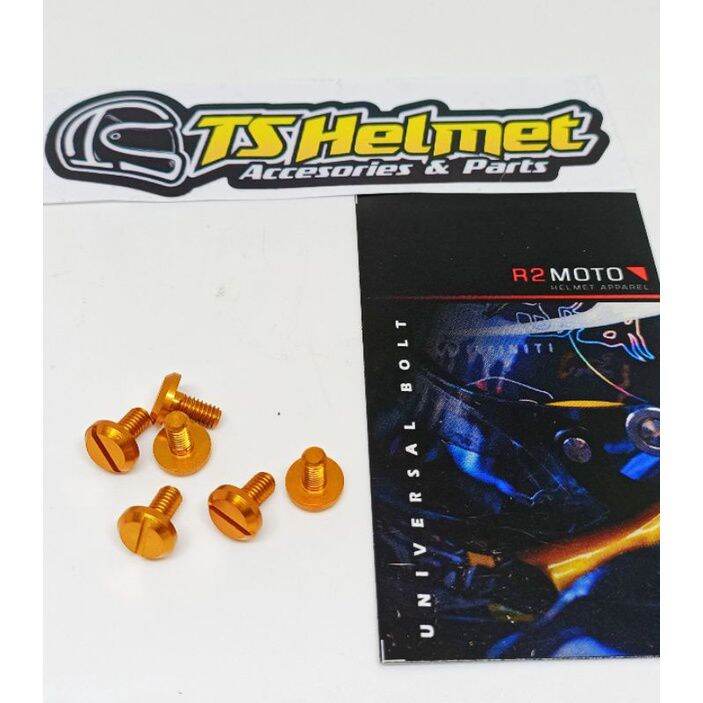 Baut helm Kyt Ttc NFR NxRace Nfj falcon vendetta K3sv K3 Rsv Kbc ...