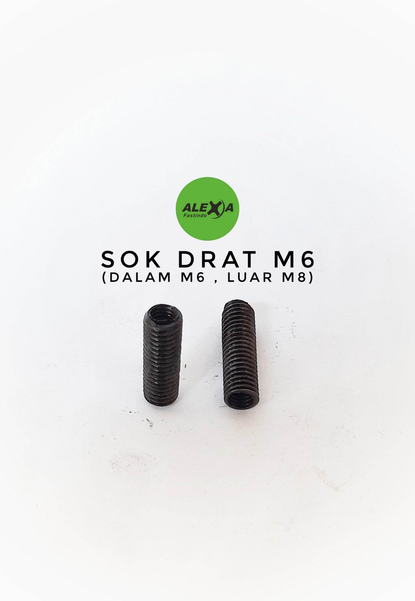 SOK DRAT M6 ATAU M6x1 X M8x1,25 ATAU BAUT KUNCI 10 X 12 BAUT BLOK MESIN | Lazada Indonesia