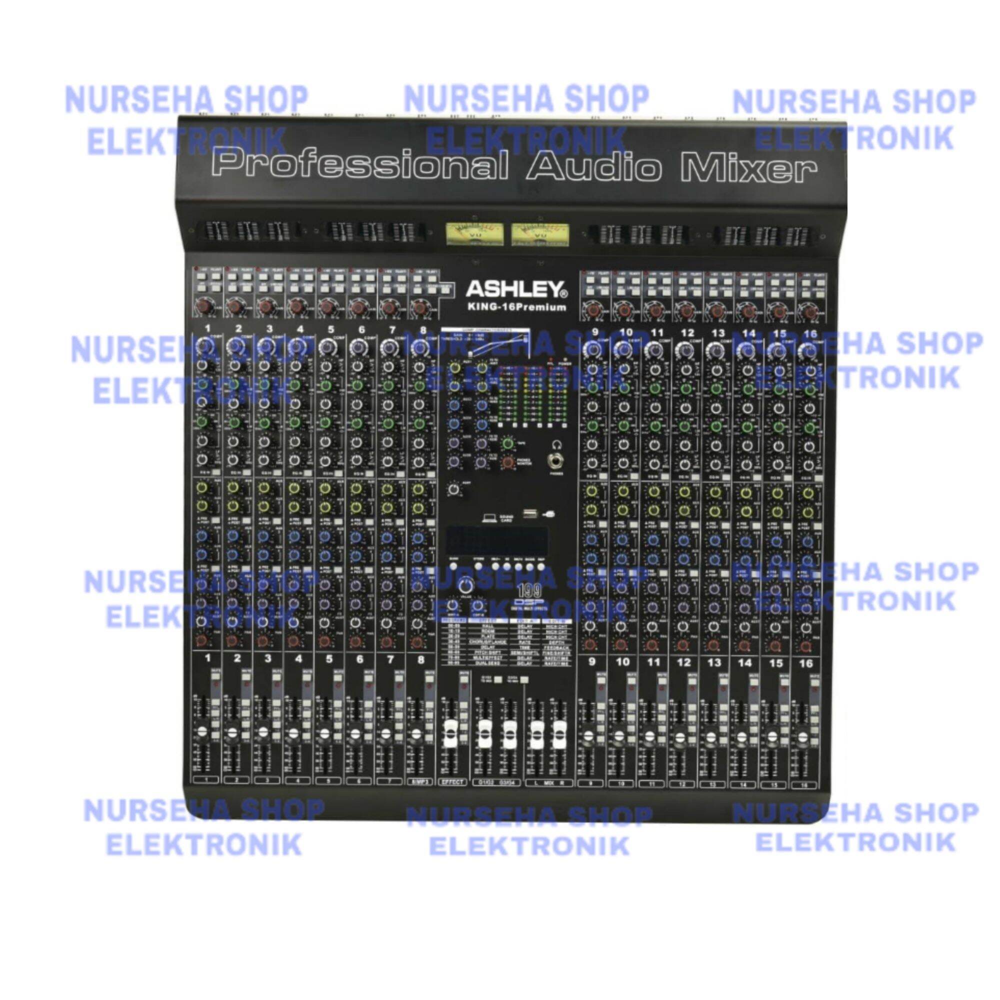Mixer ASHLEY King 16 premium original 16 channel | Lazada Indonesia