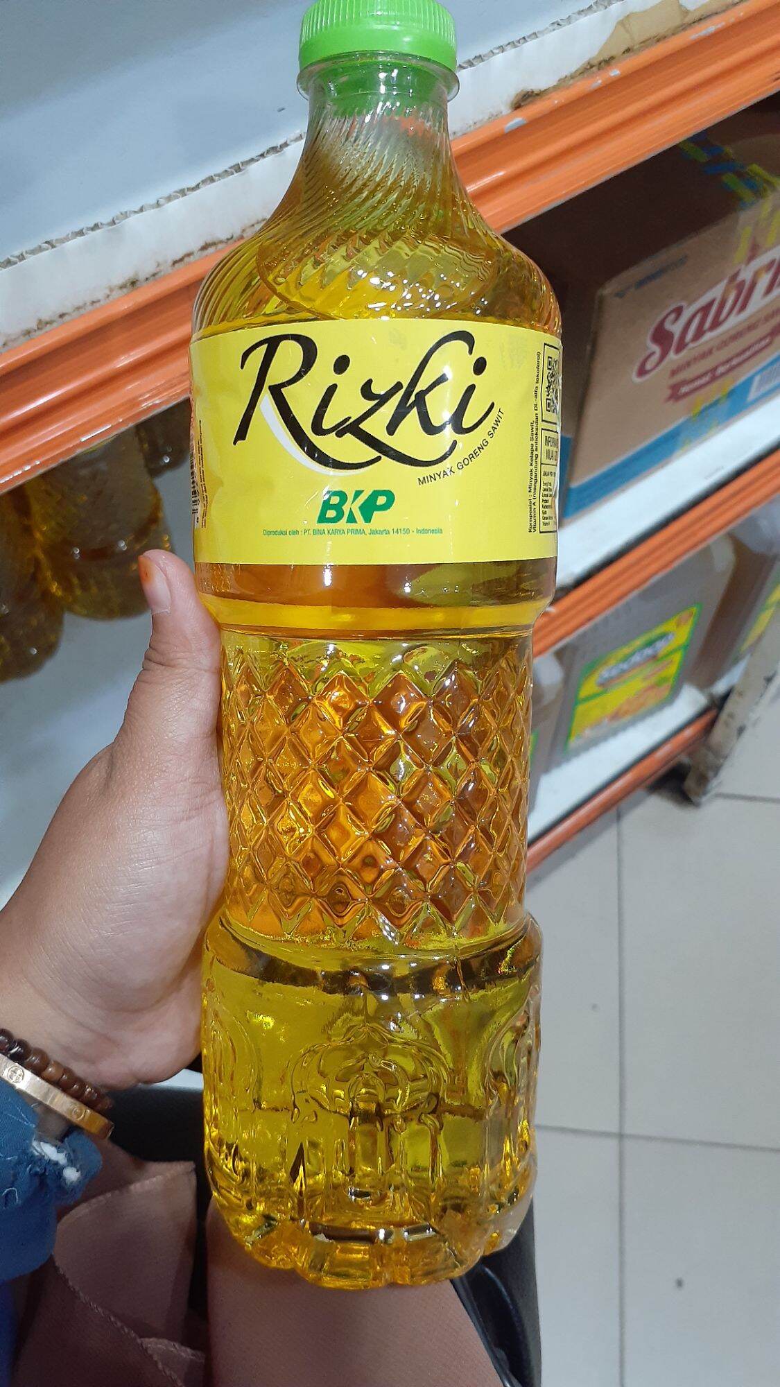 {BYF} Rizki Minyak Goreng Botol - Netto 1 Lt | Lazada Indonesia