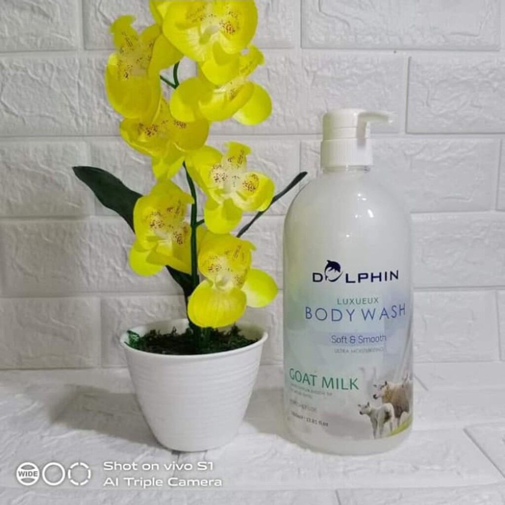 DOLPHIN BODY WASH GOAT MILK SABUN MANDI CAIR SUSU KAMBING | Lazada ...