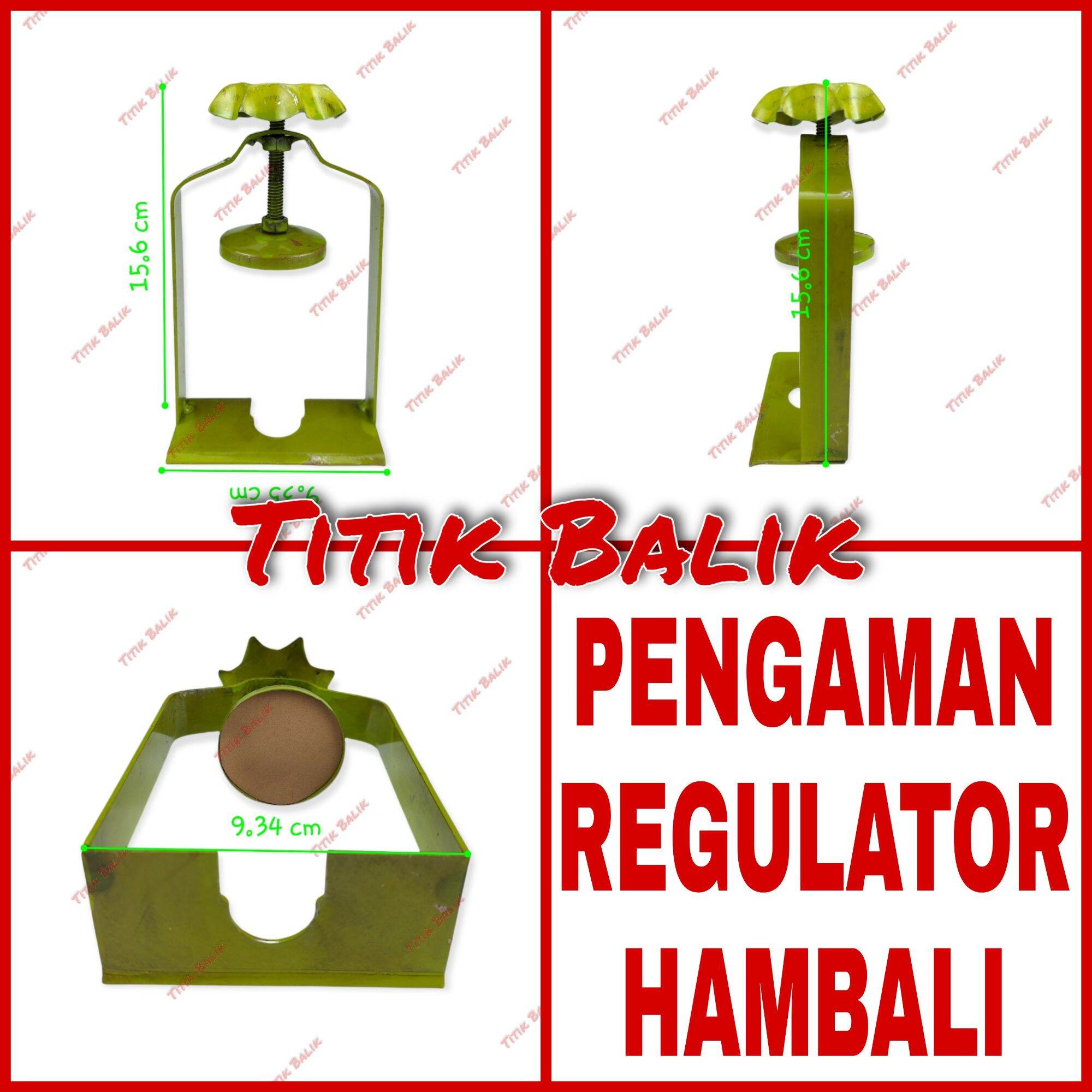 Pengaman Regulator Gas Hambali Pasang Valve Tabung Gas LPG 3 Kg 12 Kg ...