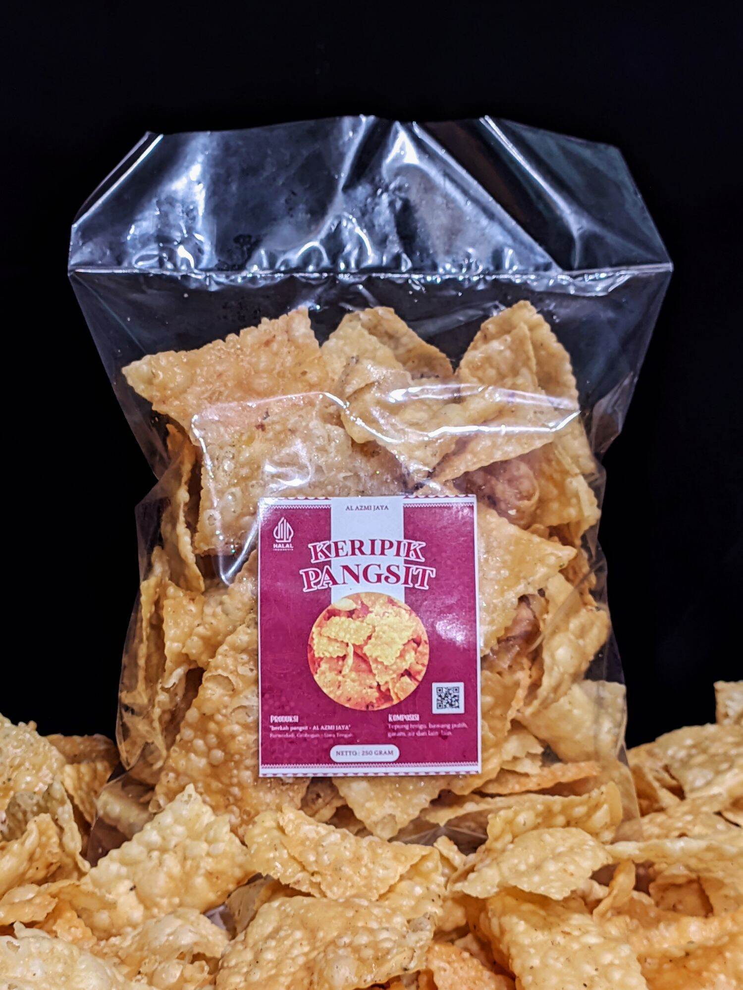 Keripik PANGSIT BAWANG rasa Original murah 250gram | Lazada Indonesia