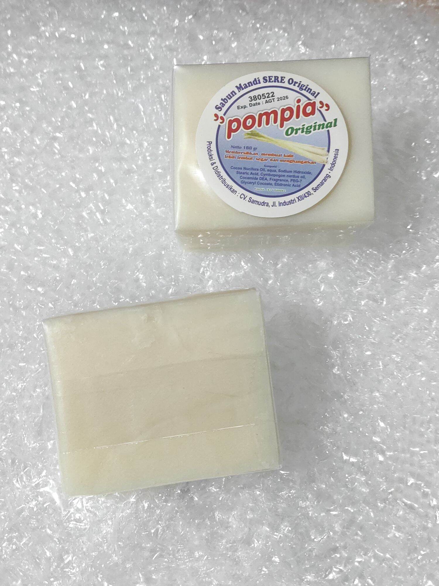 Sabun Pompia Kotak || Sabun Mandi Sere By Pompia | Lazada Indonesia