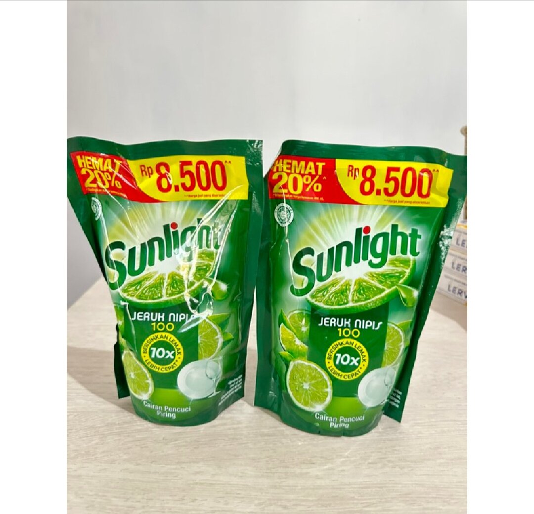Sunlight Sabun Cuci Piring JERUK NIPIS 8500 370ML | Lazada Indonesia