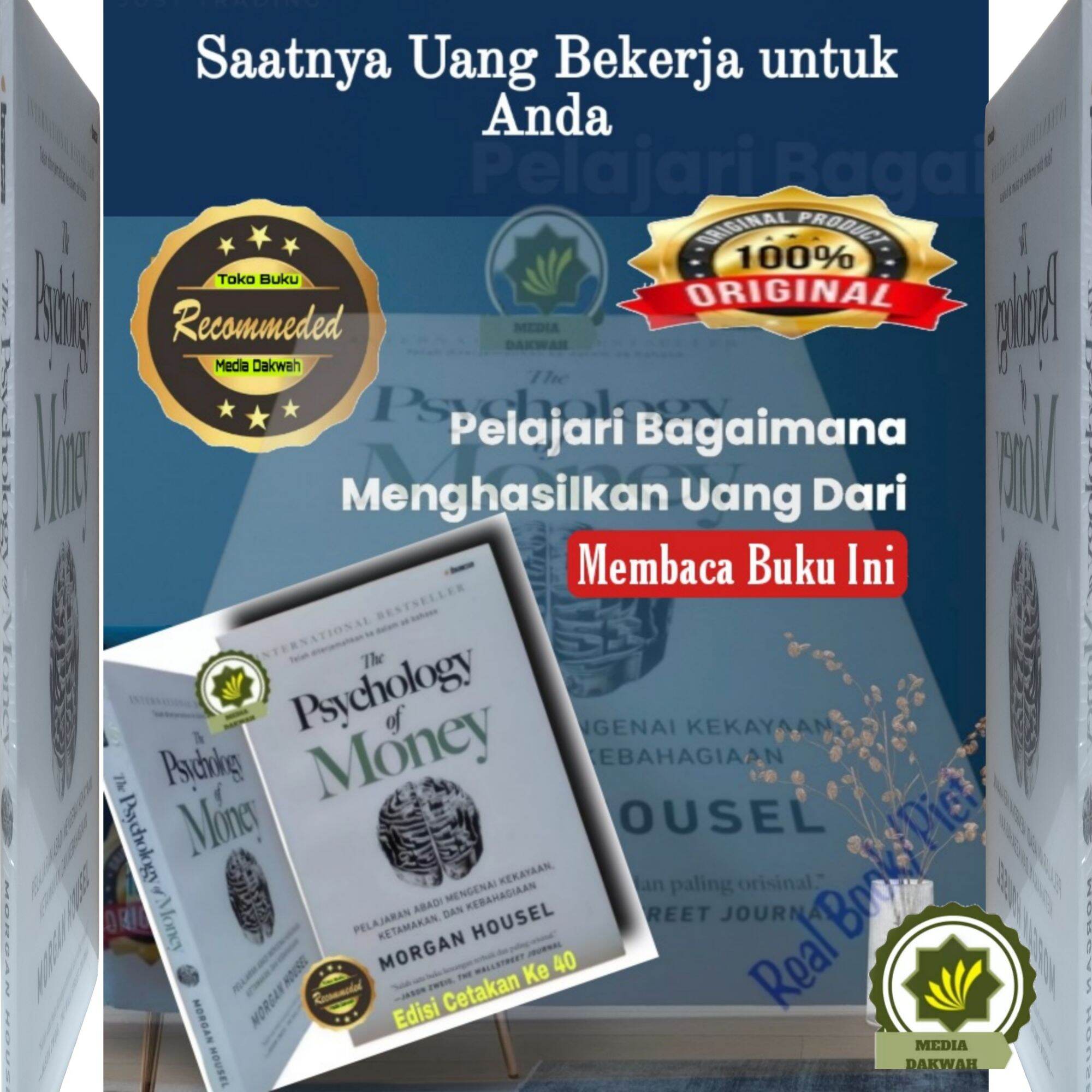 The PSYCHOLOGY of MONEY Original Books Psikologi Money Psikologi Uang ...