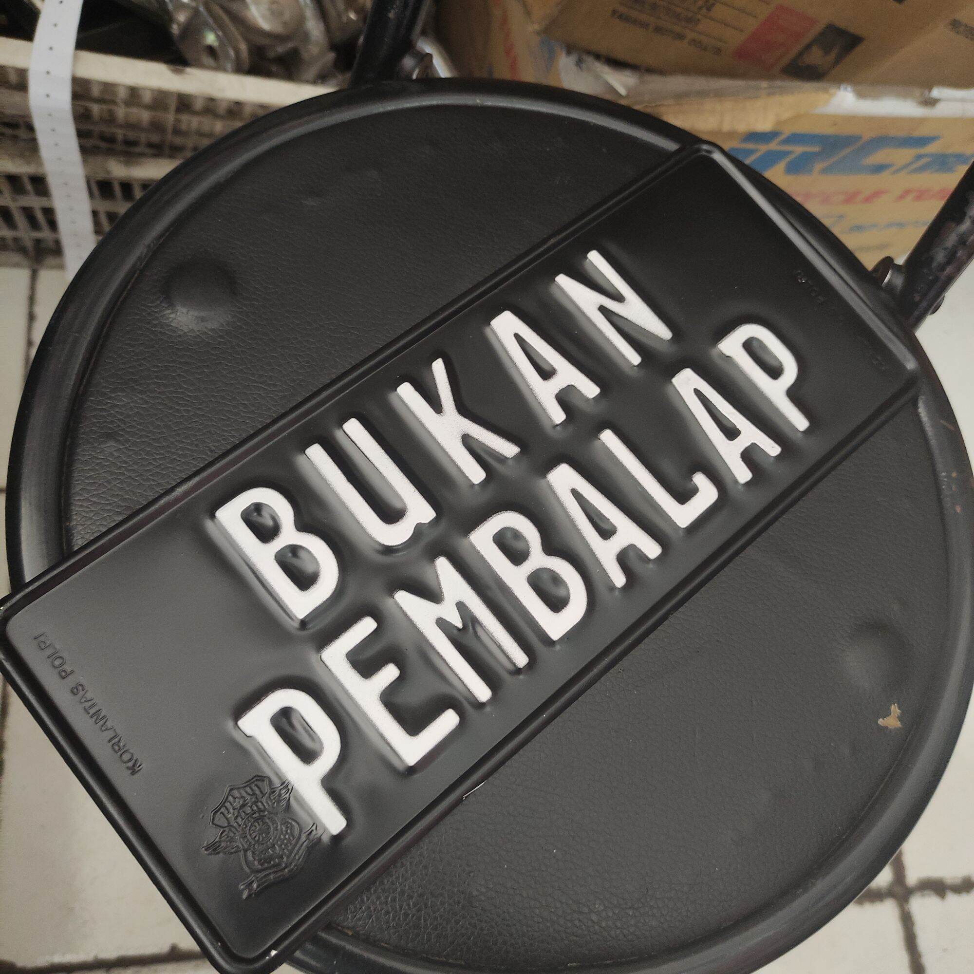 CETAK NAMA PLAT NOMOR MOTOR SATUAN | Lazada Indonesia