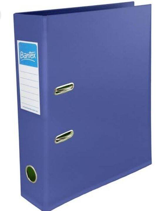 ODNER BANTEX POLIO/F4 5cm dan 7cm WARNA BIRU,HITAM | Lazada Indonesia