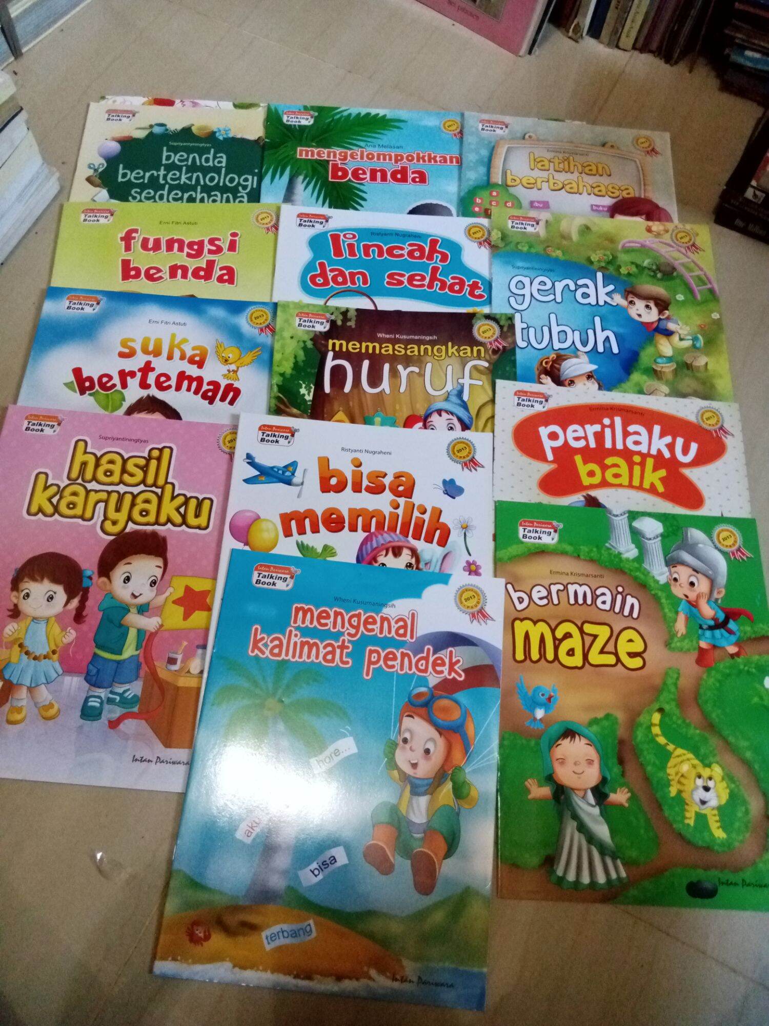 Paket Buku Paud/TK - Talking Book - 13 buku | Lazada Indonesia