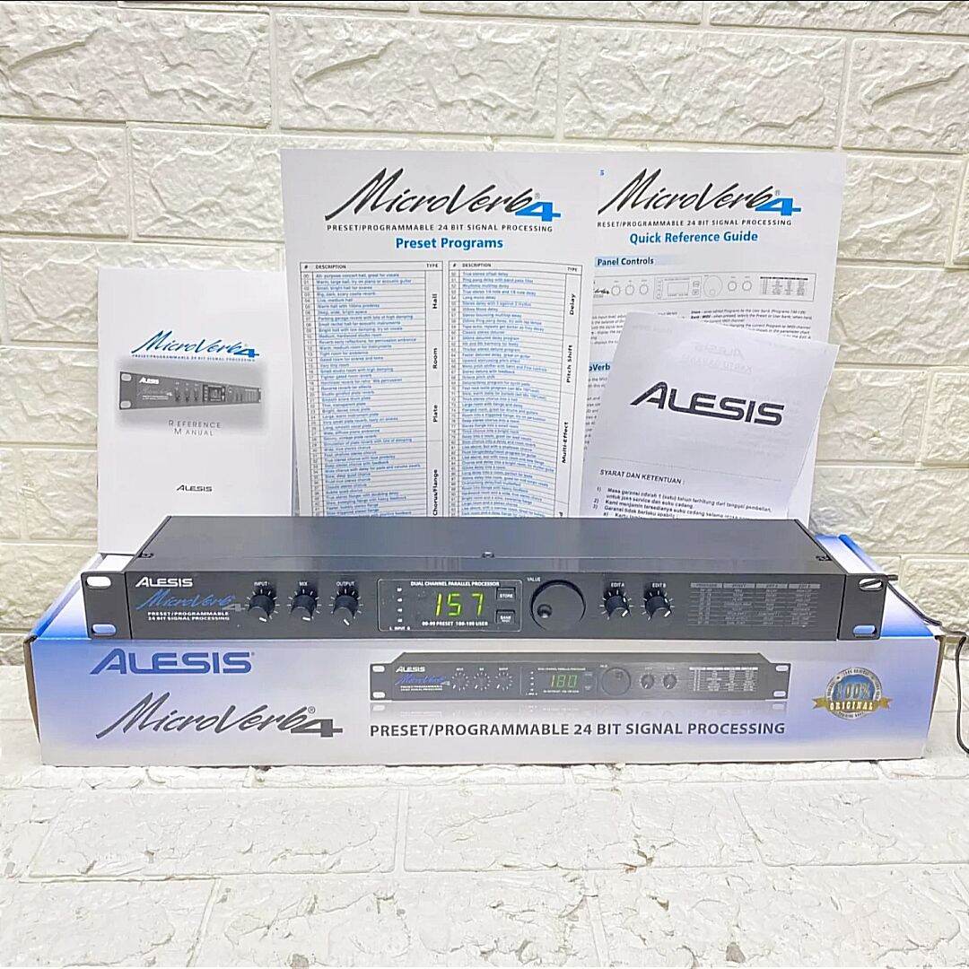 Effect Vocal Alesis Microverb 4 Original Kuping Besi Efek vokal ...